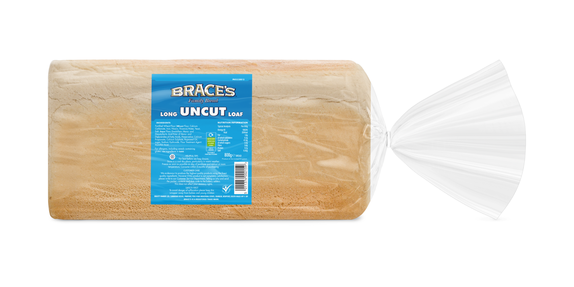 Product Ranges Brace s Bakery Family Bread Since 1902